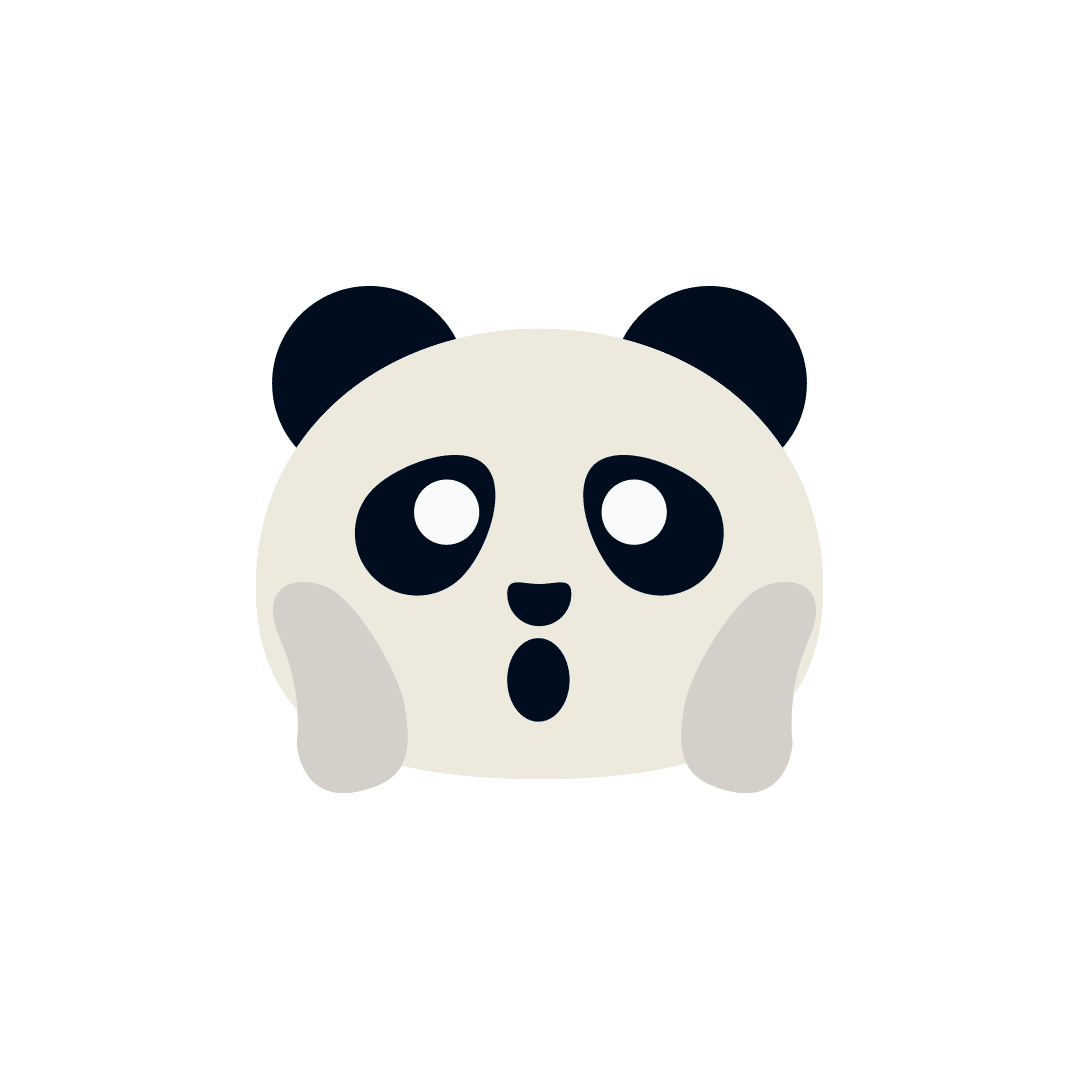 Surprise Panda Sticker for iOS & Android | GIPHY