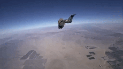 Jump Falling GIF by Discovery Europe - Find & Share on GIPHY