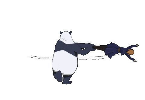 Panda Jujutsu Kaisen Sticker for iOS & Android | GIPHY