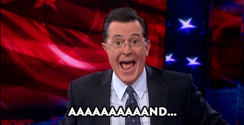 Colbert Balloons Gif