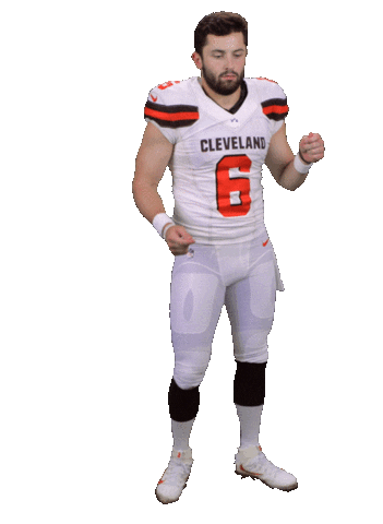 Cleveland Browns Dancing Sticker by NFL for iOS & Android | GIPHY