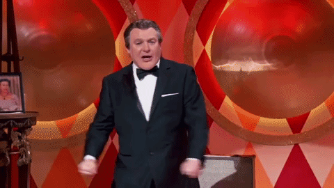 Episode #105 GIF by The Gong Show - Find & Share on GIPHY