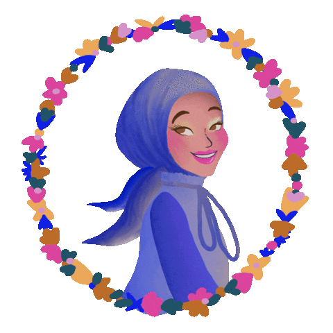 Women Muslim Sticker for iOS & Android | GIPHY