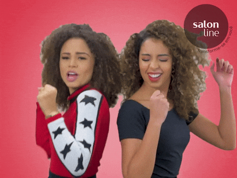 Best Friends Dancing GIF by Salon Line - Find & Share on GIPHY