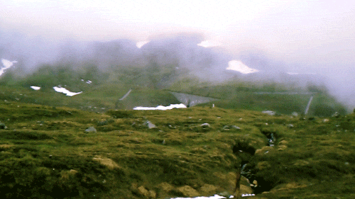 Mountain Fog GIF by The NGB - Find & Share on GIPHY