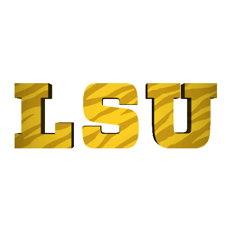 Lsu Tigers Sticker by Louisiana State University for iOS & Android | GIPHY