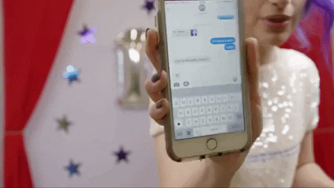 Look Phone GIF by evite - Find & Share on GIPHY