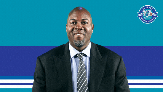 Larry Johnson No GIF by Charlotte Hornets - Find & Share on GIPHY