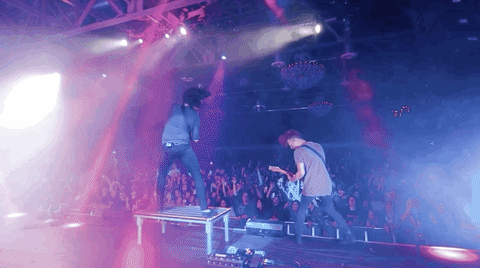 Rock Concert GIF by Mayday Parade - Find & Share on GIPHY