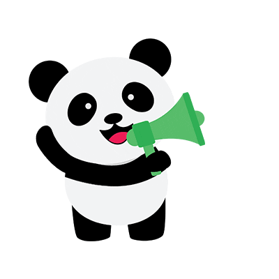 Shout Out Announcement Sticker by FeedbackPanda for iOS & Android | GIPHY