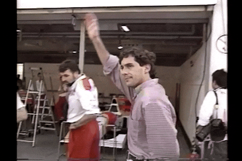 Formula 1 Hello GIF by Ayrton Senna - Find & Share on GIPHY