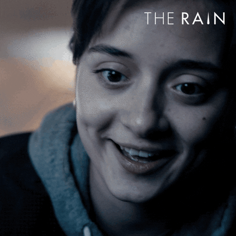 Happy The Rain GIF by The Rain Netflix - Find & Share on GIPHY