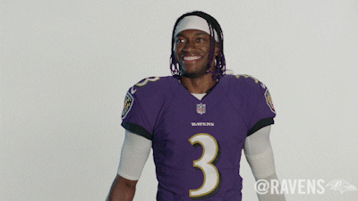 Happy Football GIF by Baltimore Ravens - Find & Share on GIPHY