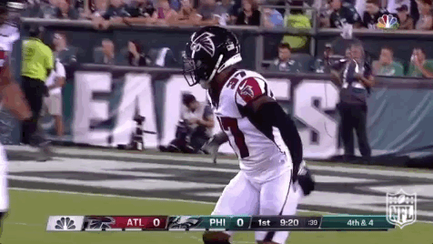 High Five Atlanta Falcons GIF by NFL - Find & Share on GIPHY