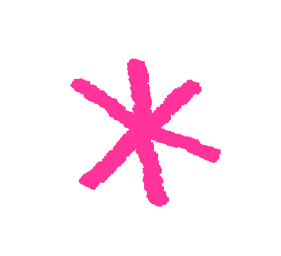 Star Asterisk Sticker by Alabaster Pizzo for iOS & Android | GIPHY