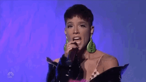 Halsey GIF by Saturday Night Live - Find & Share on GIPHY