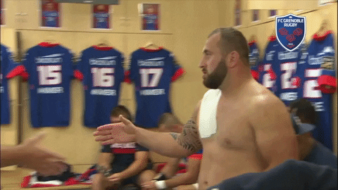 Fc Grenoble Kiss GIF by FCG Rugby - Find & Share on GIPHY