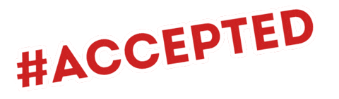 Accepted Sticker by McGill University for iOS & Android | GIPHY