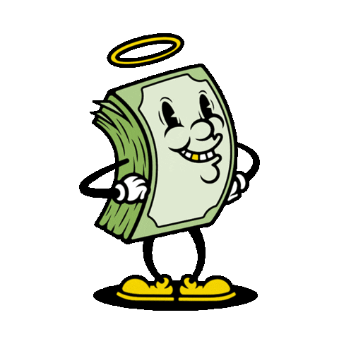 Angel Bills Sticker by Javi Brations for iOS & Android | GIPHY