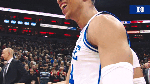 Duke Blue Devils Hug GIF by Duke Men's Basketball - Find & Share on GIPHY