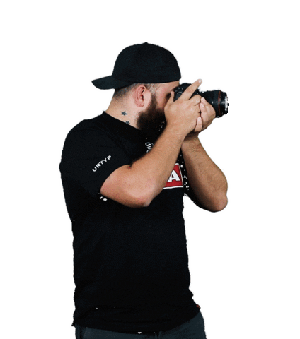 Camera Photographer Sticker by Jorge B. for iOS & Android | GIPHY