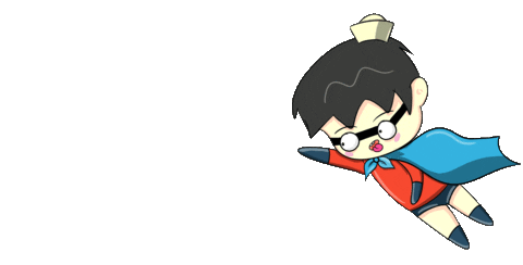 Fly Hero Sticker for iOS & Android | GIPHY