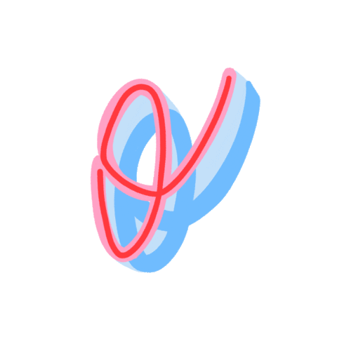 O Lettering Sticker by AF ILLUSTRATIONS for iOS & Android | GIPHY