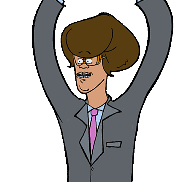 Flail Waves Arms Sticker by Aroha Bridge for iOS & Android | GIPHY