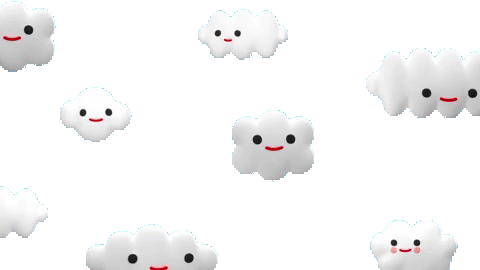 Clouds Sticker by FriendsWithYou for iOS & Android | GIPHY