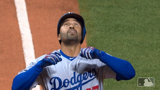 Bless Up Los Angeles Dodgers GIF by MLB - Find & Share on GIPHY