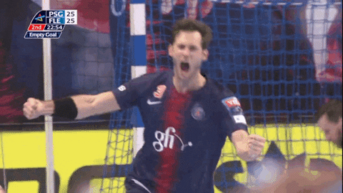 Happy Champions League GIF by Paris Saint-Germain Handball - Find ...