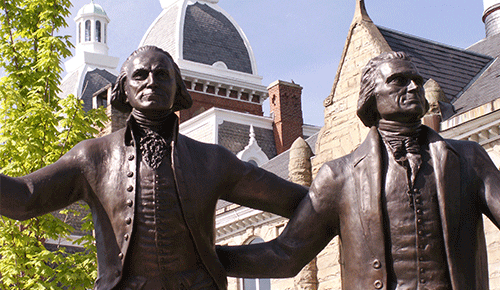 George Washington Fun GIF by Washington & Jefferson College - Find ...