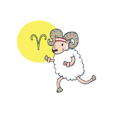 Run Sign Sticker for iOS & Android | GIPHY