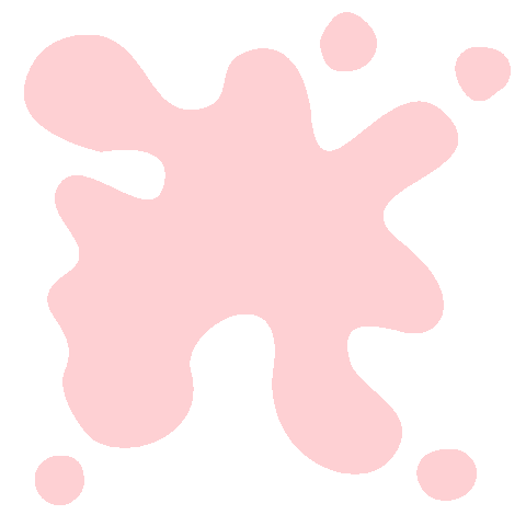 Pink Splat Sticker by Amor Design Studio for iOS & Android | GIPHY