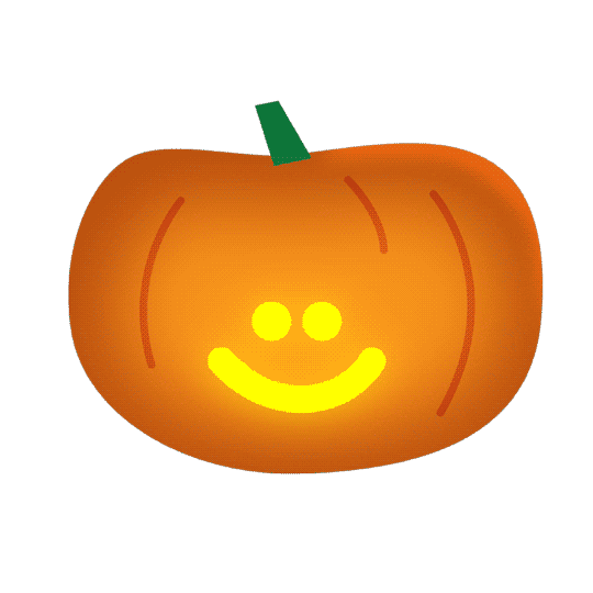 Halloween Smile Sticker by Bottletop for iOS & Android | GIPHY