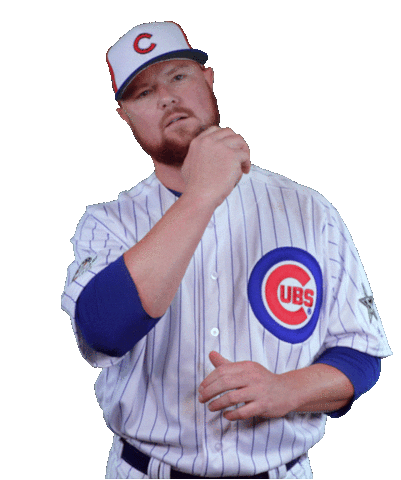 Chicago Cubs Lester Stickers Sticker by MLB for iOS & Android | GIPHY