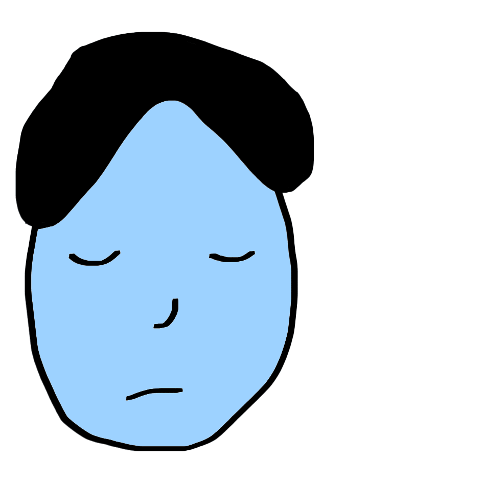 Sad Ok Sticker by Aaron's World 94 for iOS & Android | GIPHY