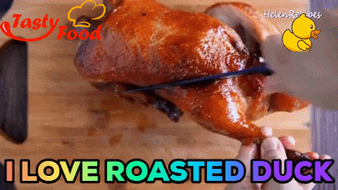 Duck Tastyfood Gif By Gif - Find & Share on GIPHY