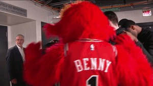 Chicago Mascot GIF by NBA - Find & Share on GIPHY