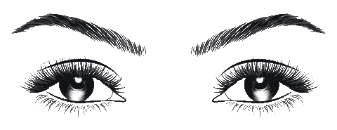 Eyelashes Sticker by The Eyelash Emporium for iOS & Android | GIPHY