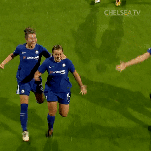 Celebration Hug GIF by Chelsea FC - Find & Share on GIPHY