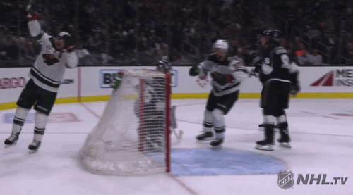 Happy Ice Hockey GIF by NHL - Find & Share on GIPHY