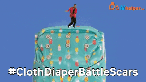 Lil Helper Cloth Diaper GIF by Lil Helper Cloth Diapers - Find & Share ...