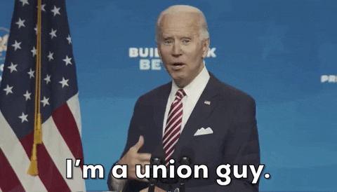Joe Biden Union GIF by Election 2020 - Find & Share on GIPHY