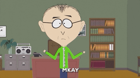 Mr Mackey Ok GIF by South Park - Find & Share on GIPHY