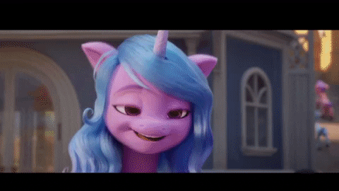 day 4 of making reaction gifs from MLP New Gen: when you run into your ...