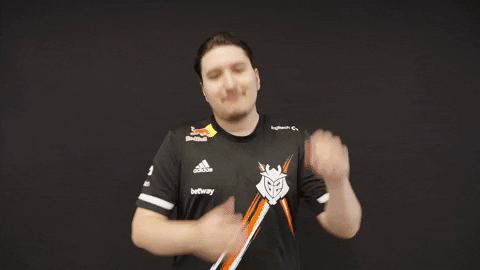 Happy Standing Ovation GIF by G2 Esports - Find & Share on GIPHY