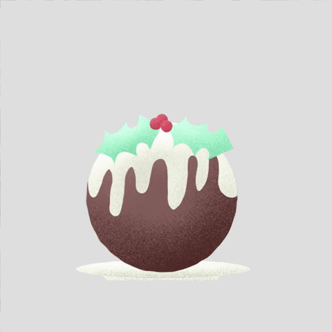 Christmas Pudding GIF - Find & Share on GIPHY