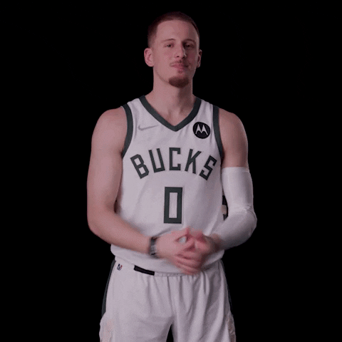 Happy Nba Player GIF by Milwaukee Bucks - Find & Share on GIPHY