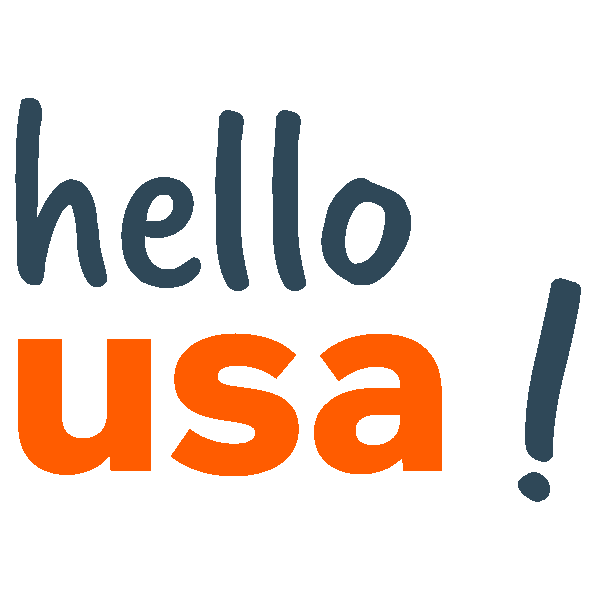 American Hello Sticker by Aeroplan for iOS & Android | GIPHY